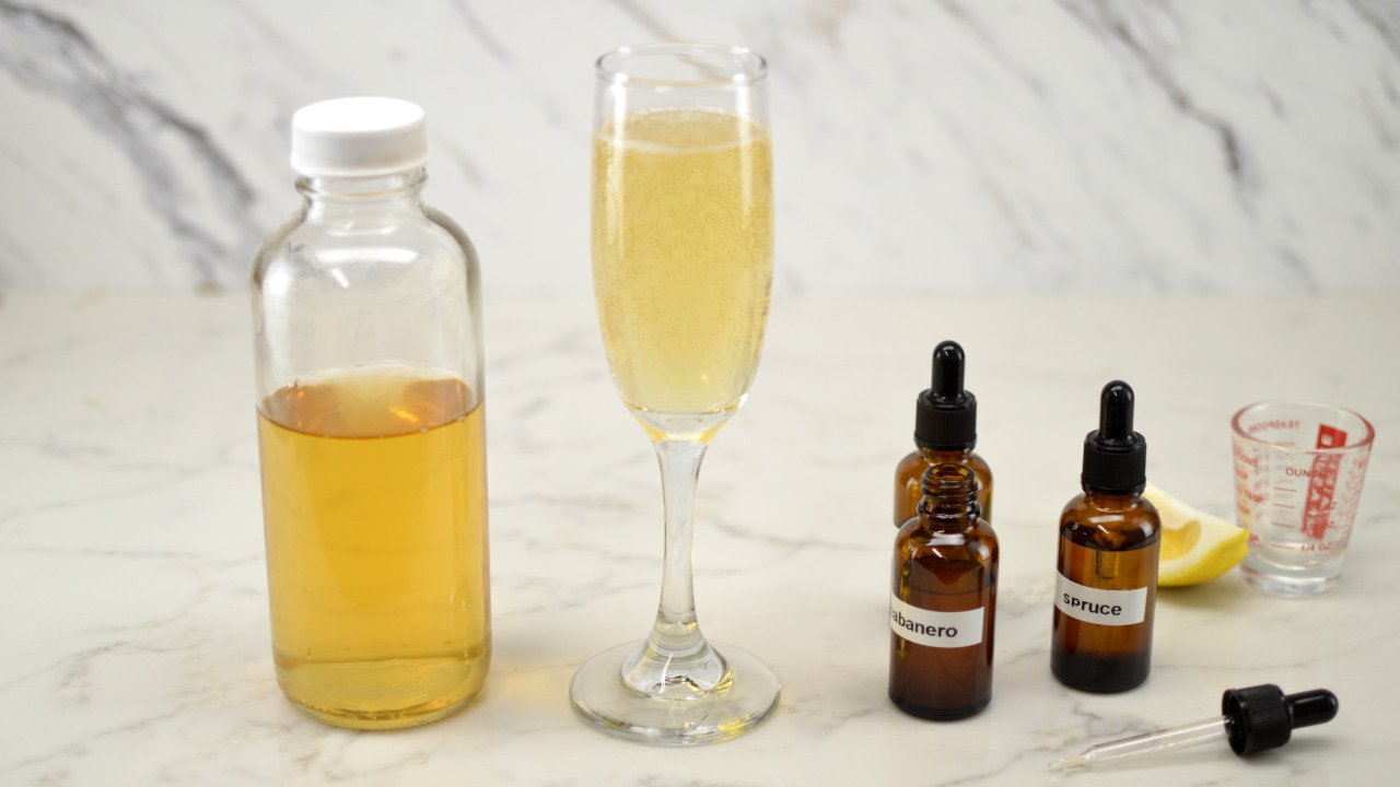 French 75 Kombucha Mocktail | Great Kombucha