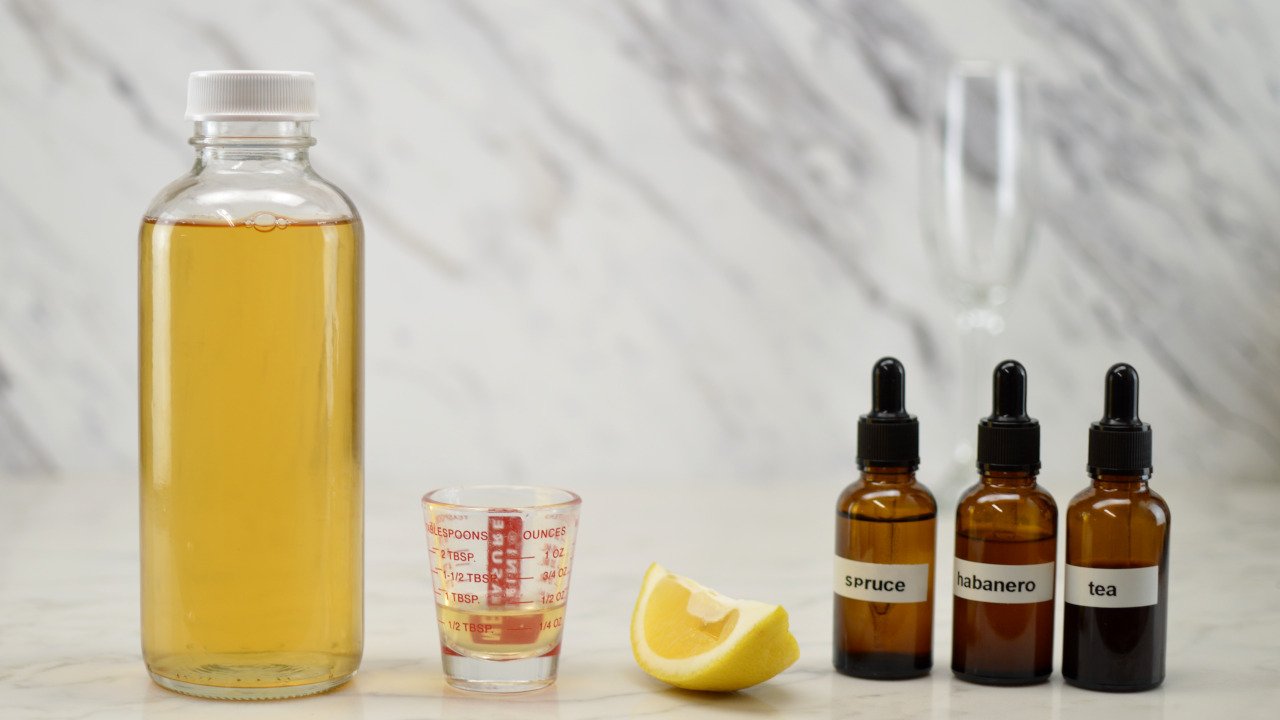 French 75 Kombucha Mocktail | Great Kombucha